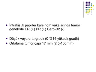 intrakistik papiller meme kanseri | PPT