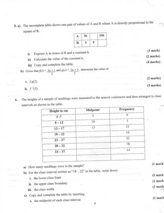 CSEC Mathematics Paper 02 | PDF