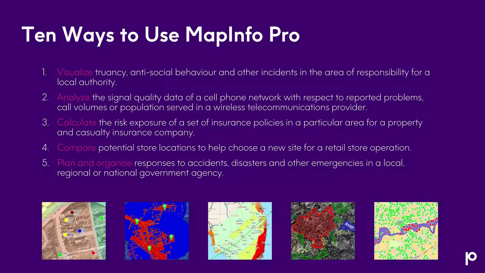 Be Location Intelligent with MapInfo Pro v2019 | PDF