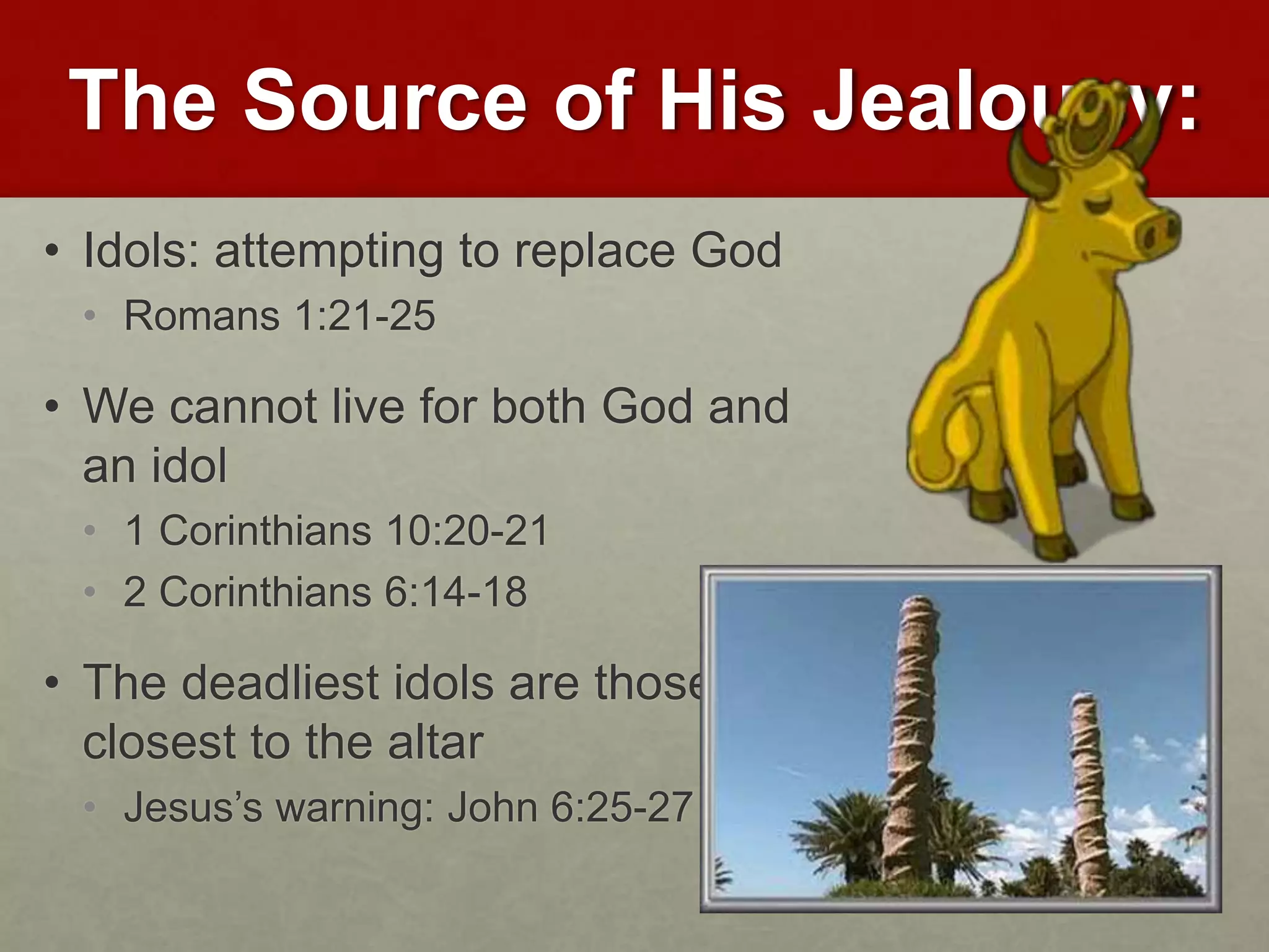 Belonging to A Jealous God | PPTX