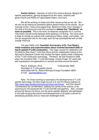 Belonio gasifier | PDF