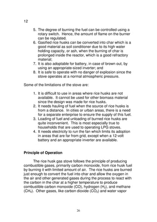 Belonio gasifier | PDF