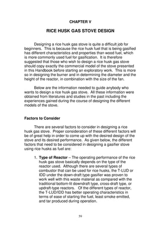 Belonio gasifier | PDF
