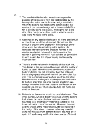 Belonio gasifier | PDF