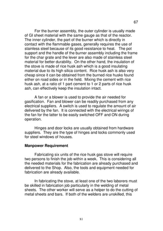Belonio gasifier | PDF