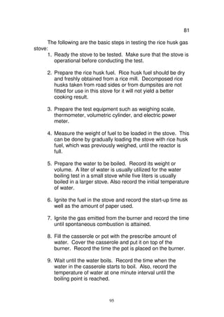 Belonio gasifier | PDF