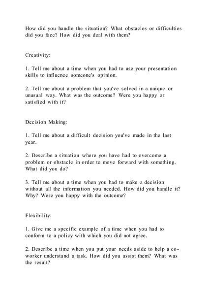 Below are the instructions for your Interview Exercise. This exercis | PDF