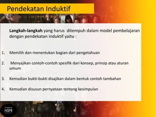 Pendekatan Belajar dan Pembelajaran | PPT