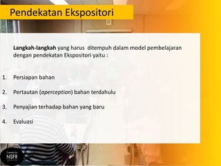 Pendekatan Belajar dan Pembelajaran | PPT