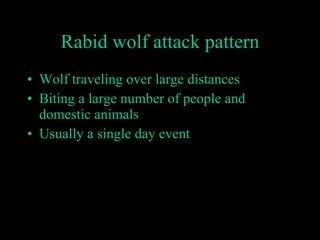 Canine rabies and human-wolf conflict | PPT