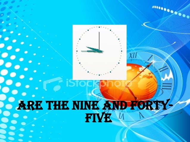 the time | PPT