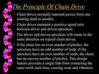 Belt and chain drive by momoh rashidat | PPT