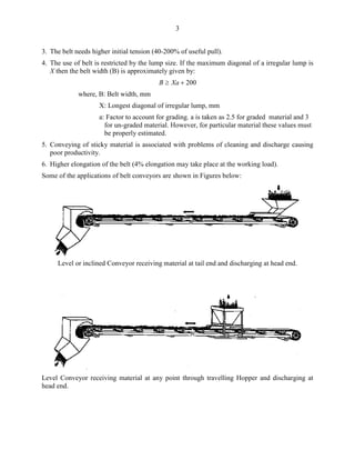 Belt conveyor | PDF | Track and Field | Sports