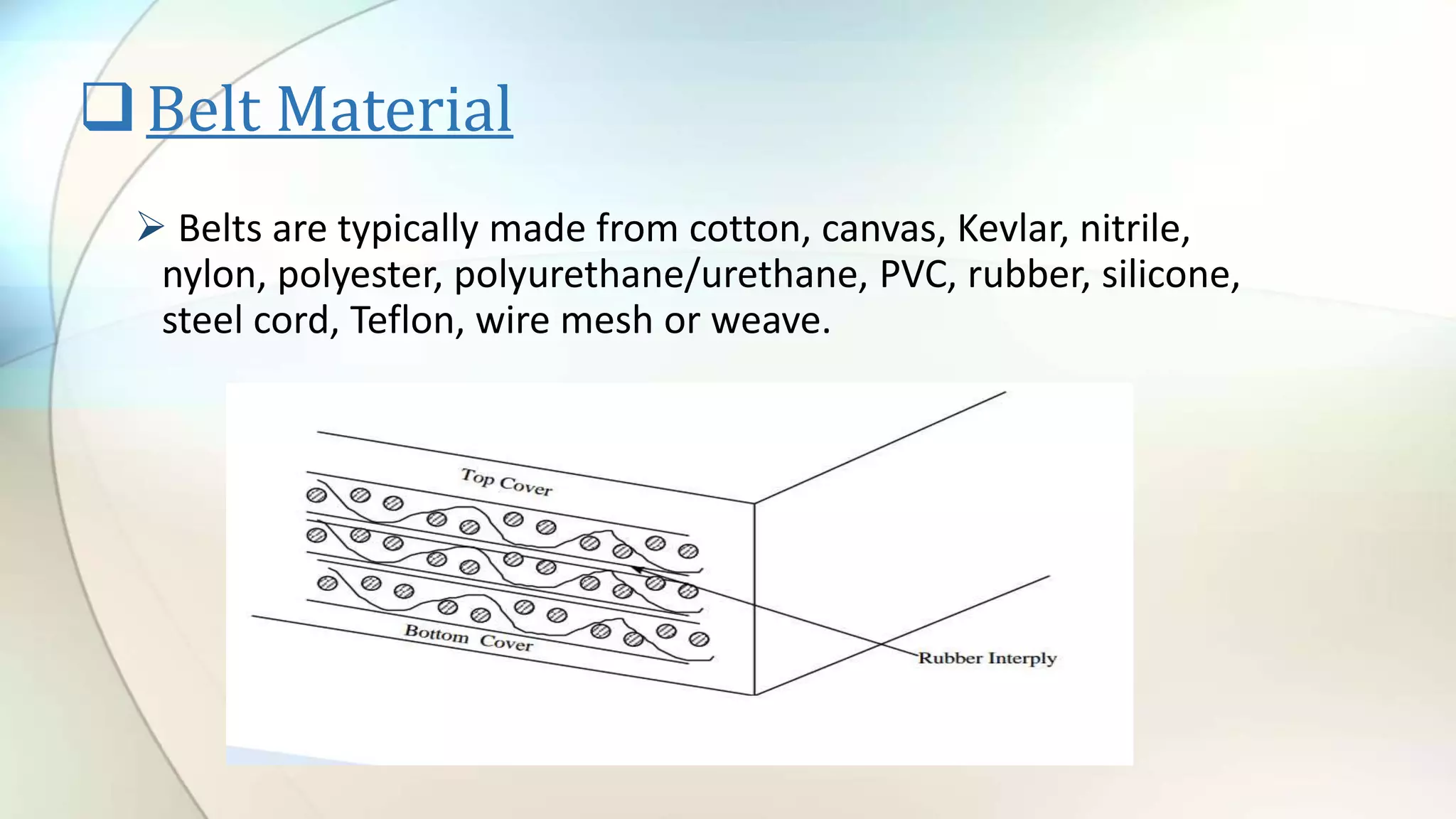 Belt conveyor | PPTX