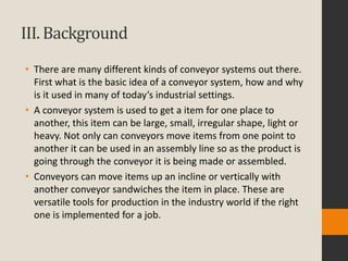 Belt conveyor | PPTX