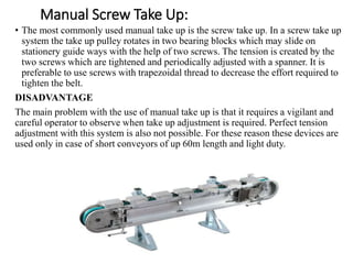 Components of Belt conveyor | PPTX