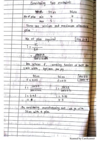 Design of Belt Conveyor Problem No.-1