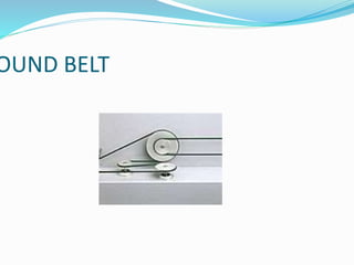 Belt drive in machines presentation | PPTX