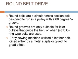 Belt drive | PPTX
