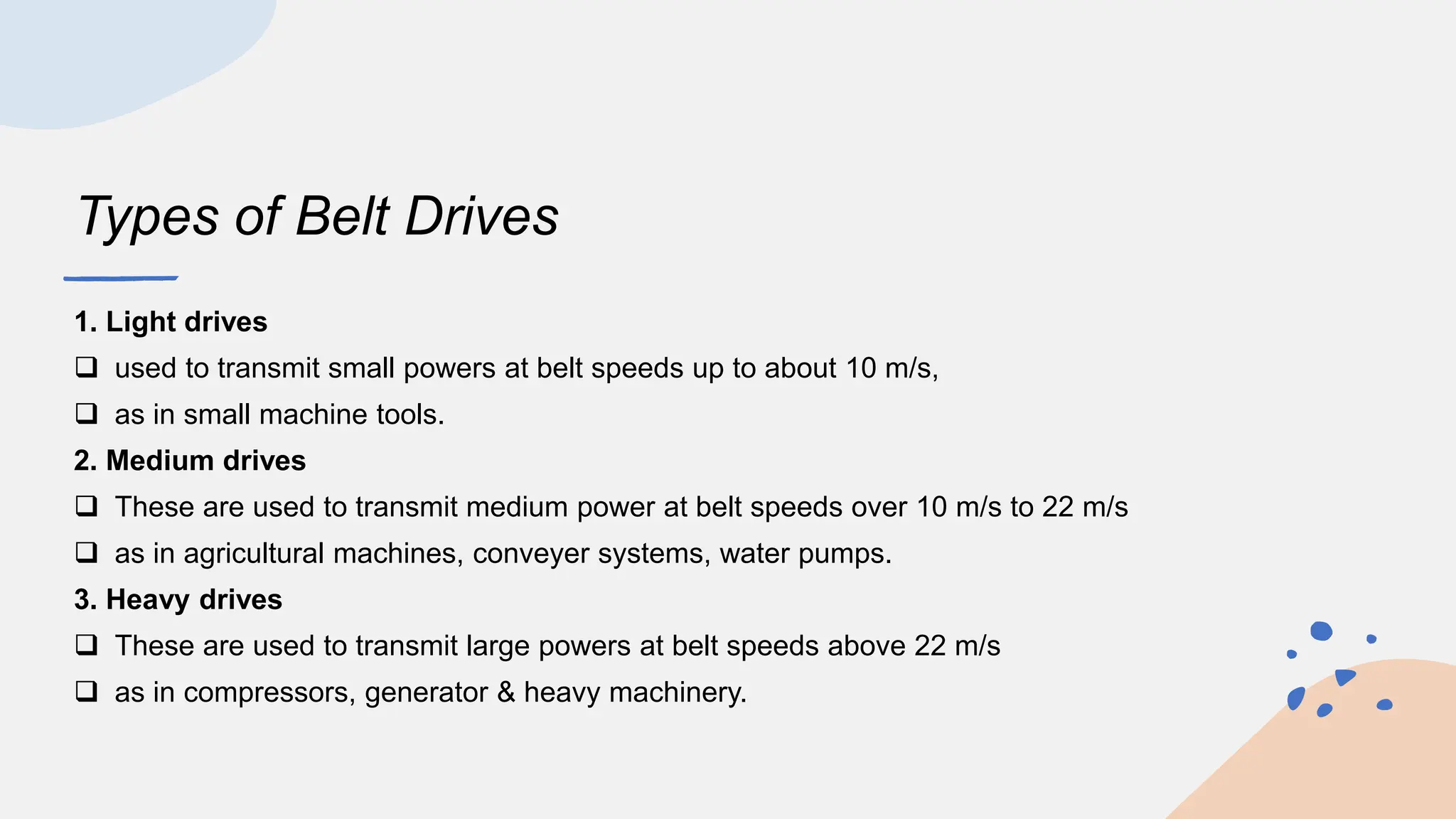 BELT DRIVE AND ITS TYPES - ATIF RAZI.pptx