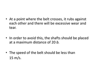 Belt drives | PPTX