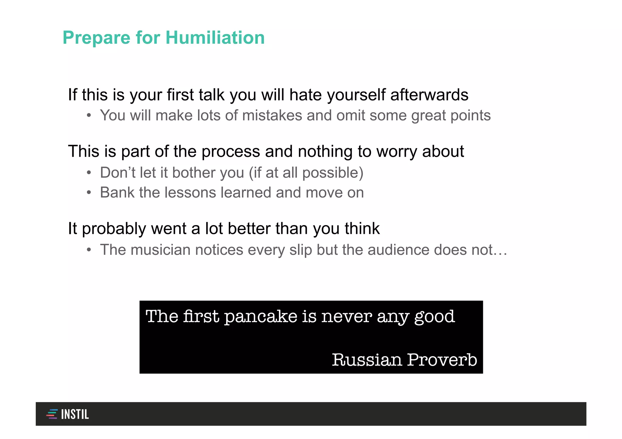 BelTech 2019 Presenters Workshop | PDF