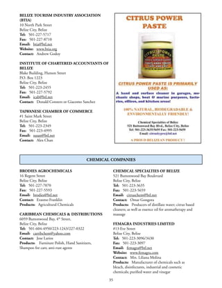 BELTRAIDE - Belize Importers & Exporters Directory | PDF
