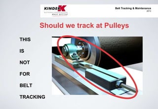 Belt Tracking & Conveyor Maintenance | PPTX