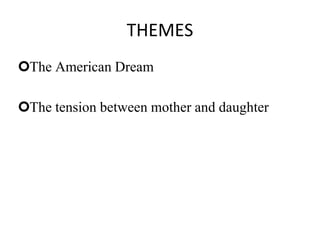 Summary and Theme: Two Kinds by Amy Tan | PPTX