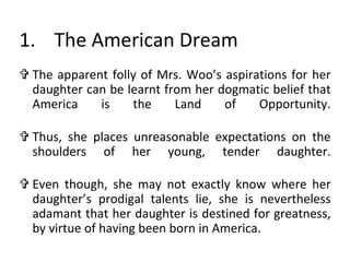 Summary and Theme: Two Kinds by Amy Tan | PPTX