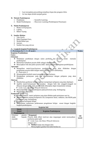 rpp revisi 2016 geografi xi rpp diva pendidikan | PDF