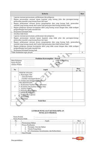 rpp revisi 2016 pkwu pengolahan x rpp diva pendidikan | PDF