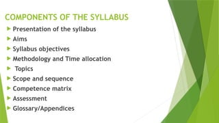 syllabus interpretation on primary schoo | PPTX