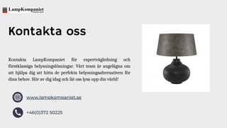 Belysning Restaurang - LampKompaniet.pdf