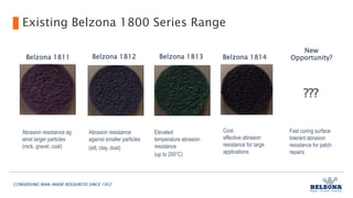 Belzona-Product 1818 product ppt presentation | PPTX