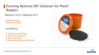 Belzona-Product 1818 product ppt presentation | PPTX