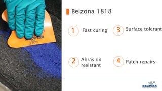 Belzona-Product 1818 product ppt presentation | PPTX