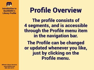 Mitinet's BestMARC Library Profile | PDF