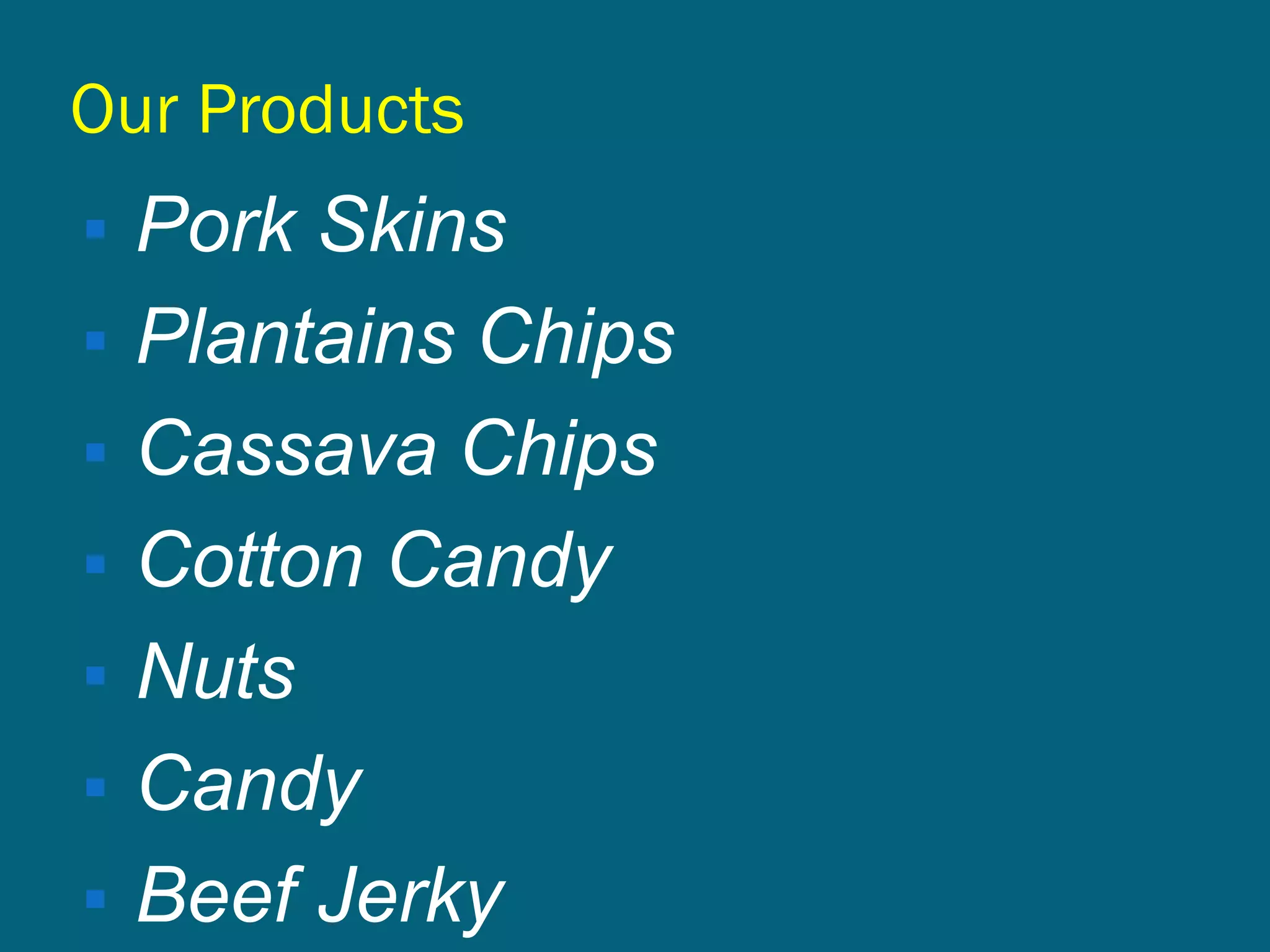 Bemar snacks powerpoint | PPTX