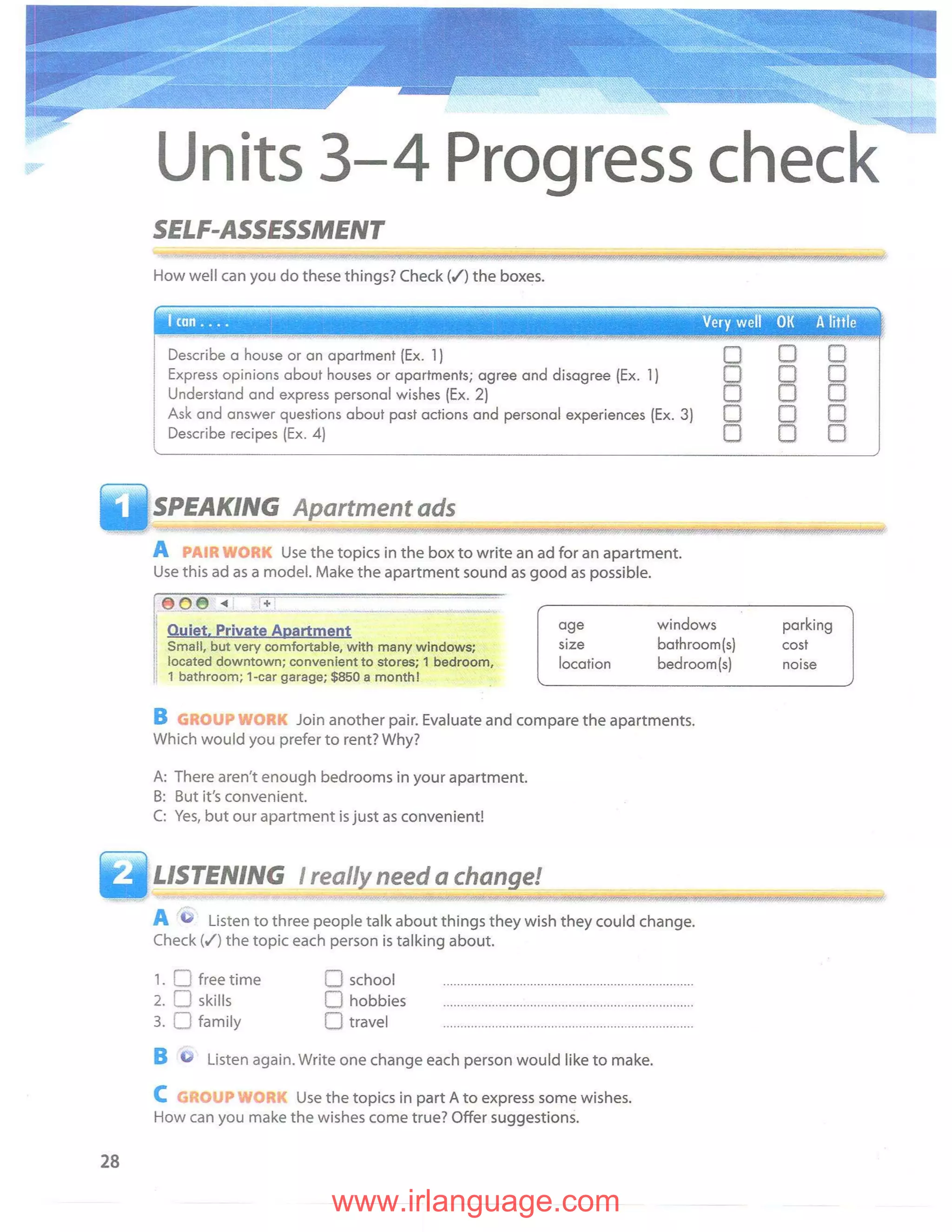 Interchange 4th 2 sb azul | PDF