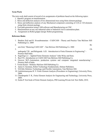 Be(mechanical engineering)2008 course | PDF