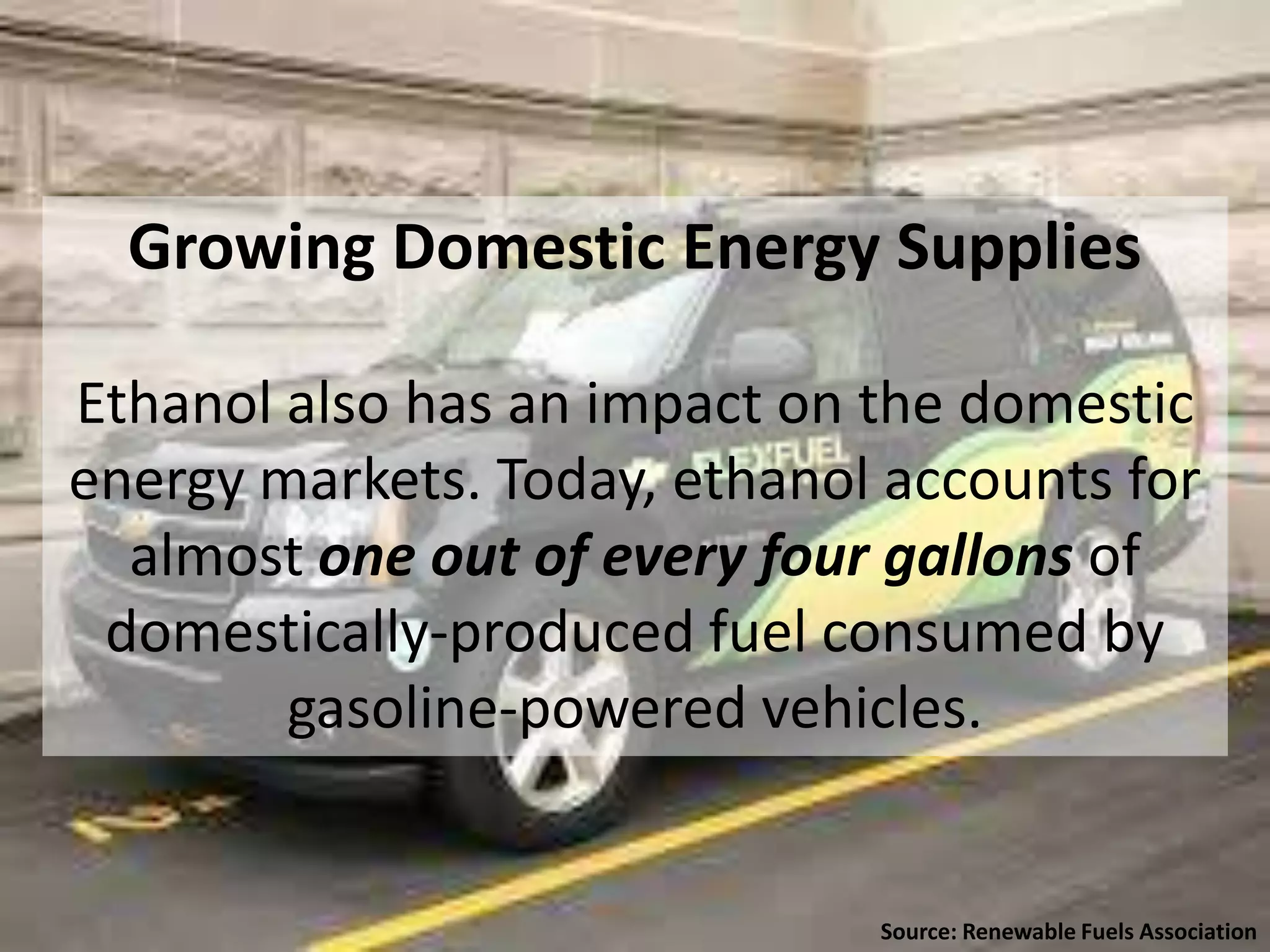 ETHANOL AS A FUEL | PPTX