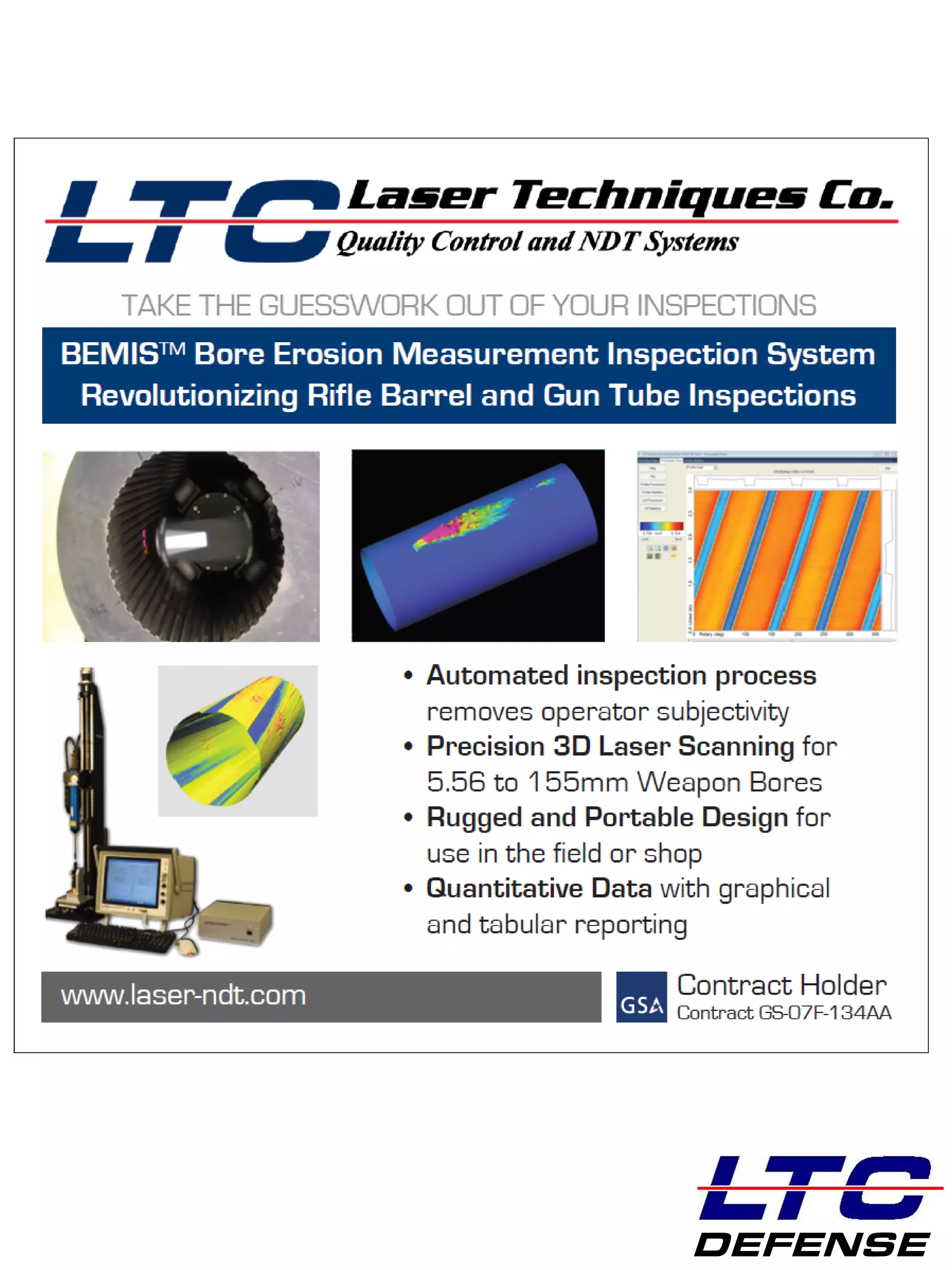 BEMIS-SC(TM) small caliber rifle barrel inspection system | PDF