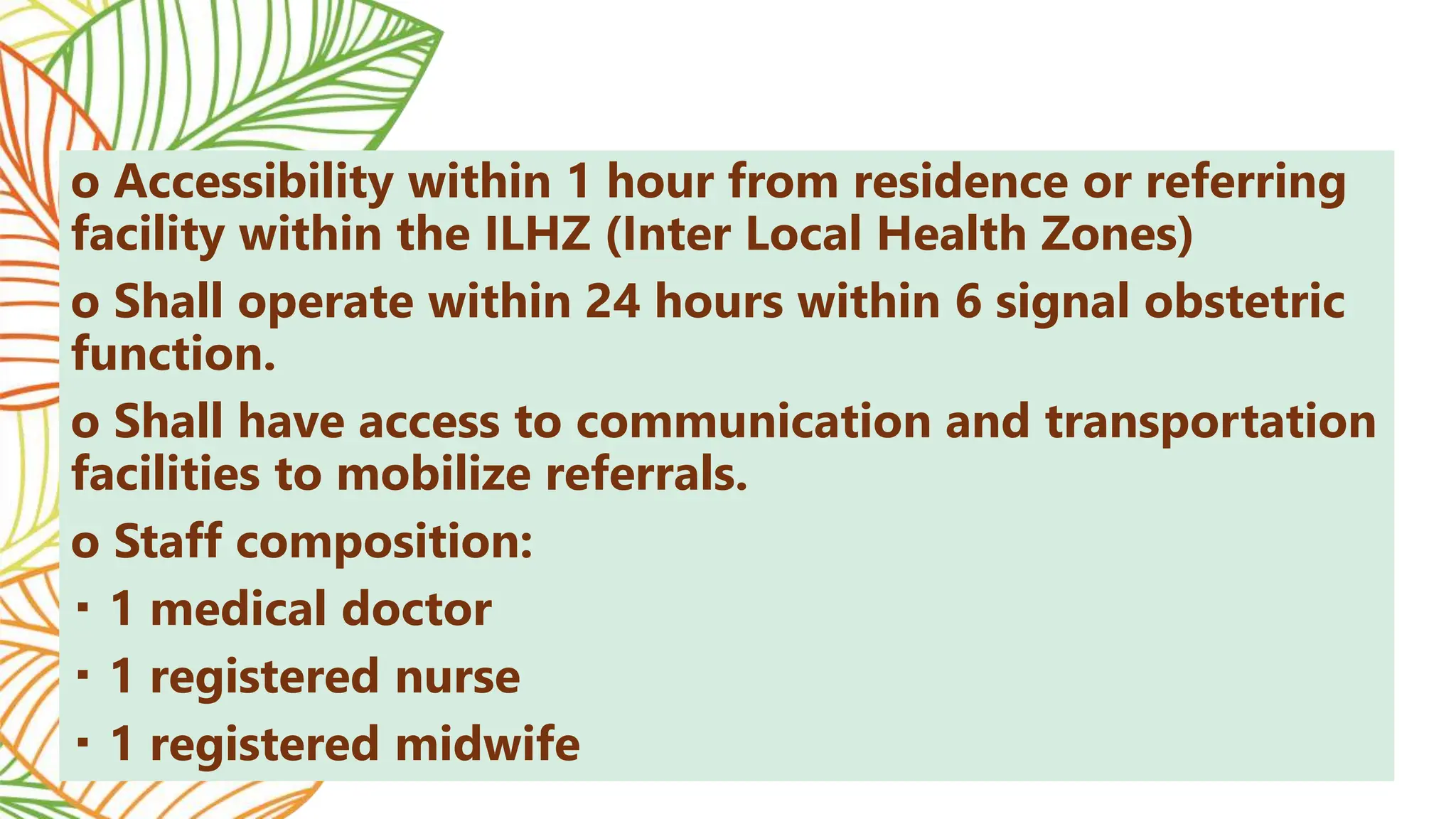 BEMONCE Basic Emergency Obstetrics Cares | PPT