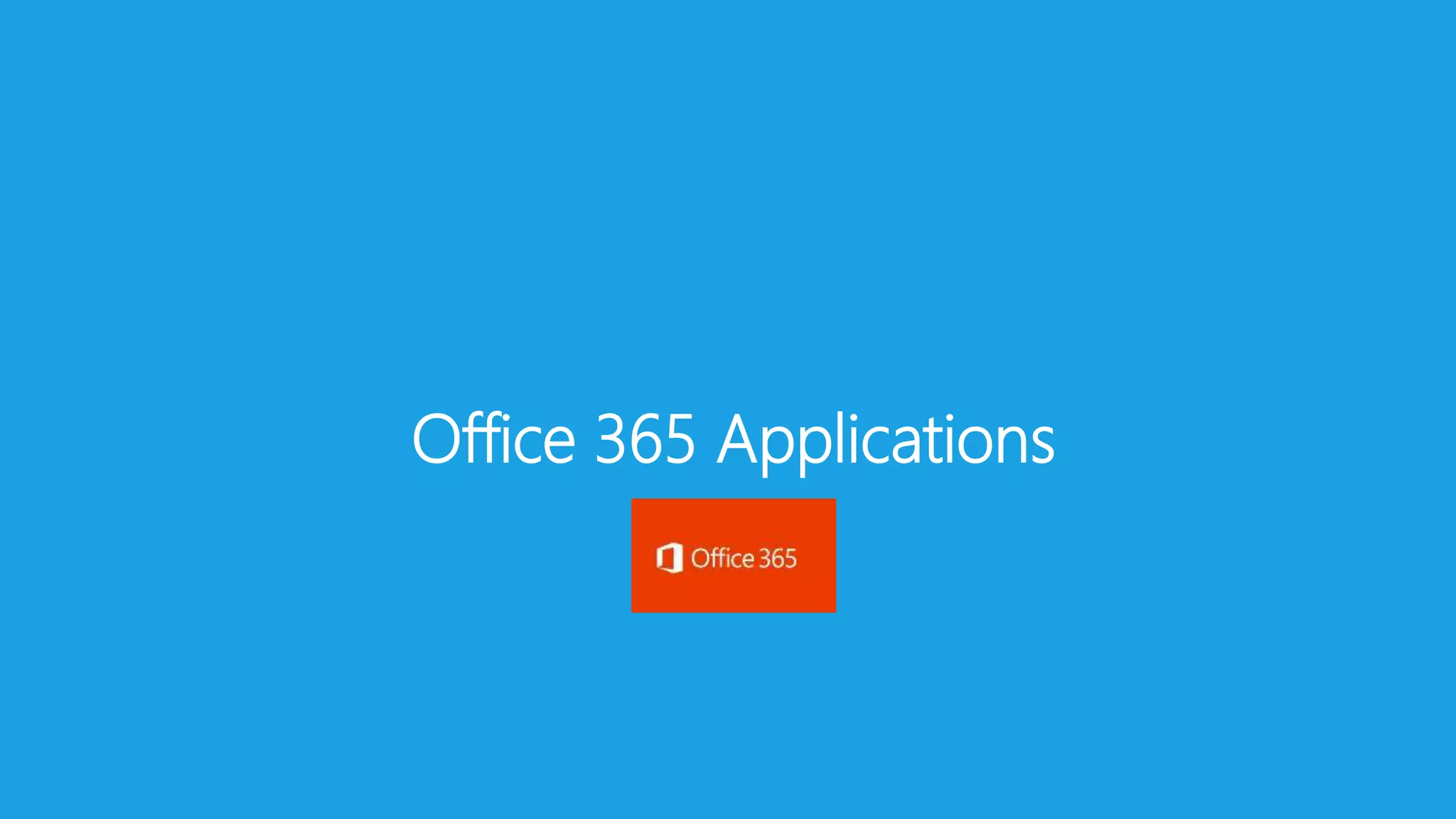 Be More Productive with Microsoft Office 365 | PPTX | Email | Internet