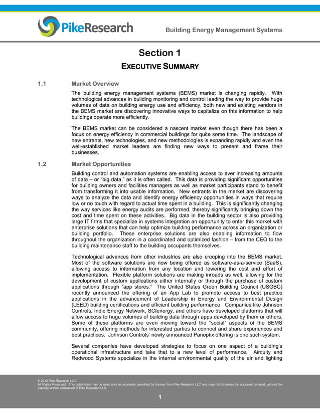 Bems 12-executive-summary | PDF