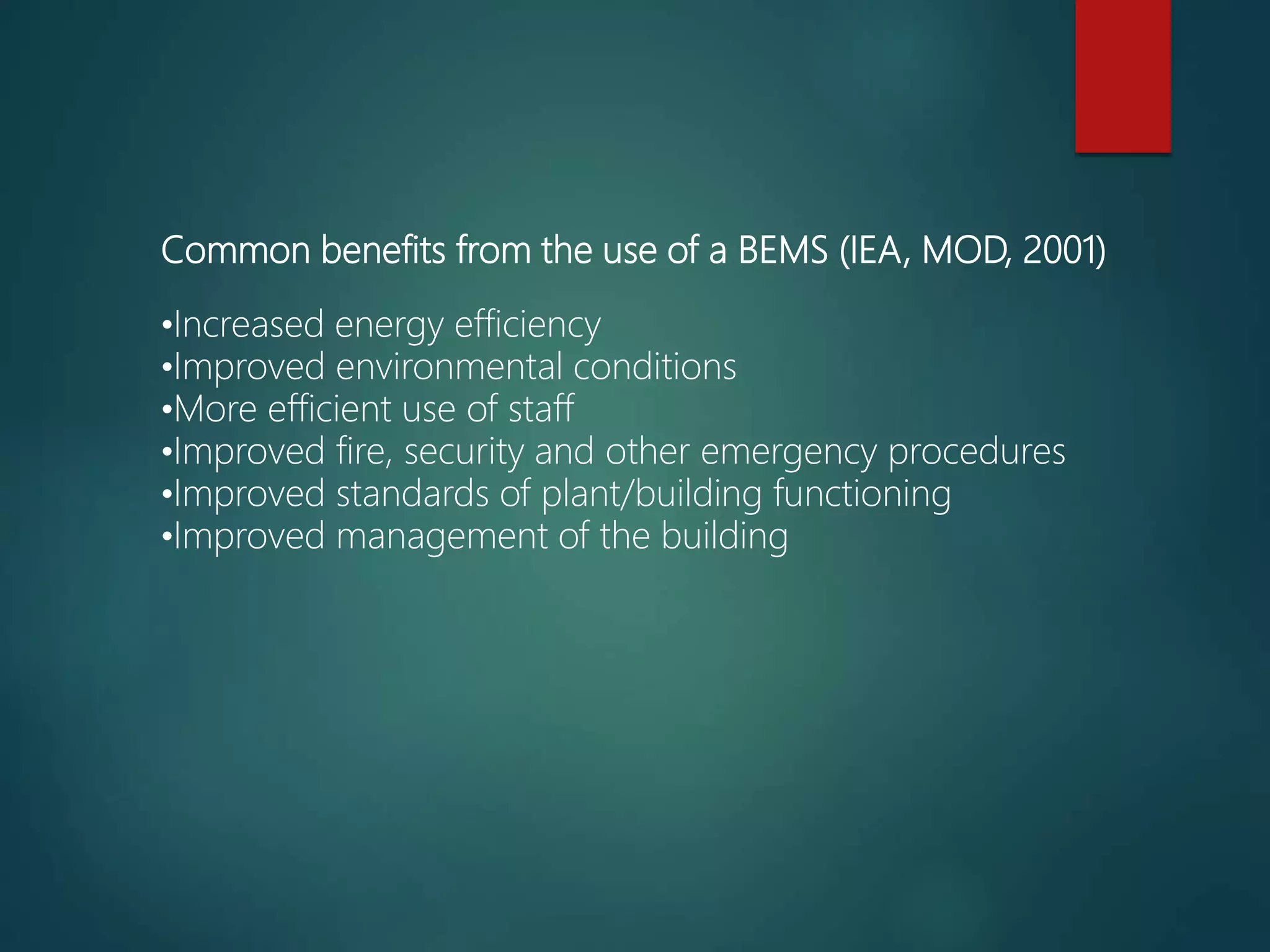 Building Energy Management Systems | PPTX