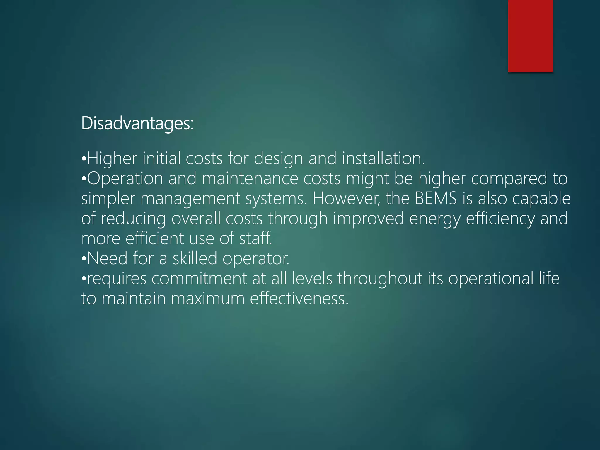 Building Energy Management Systems | PPTX