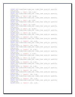 EJERCICIOS DE BENFORTAN | DOCX | Databases | Computer Software and Applications