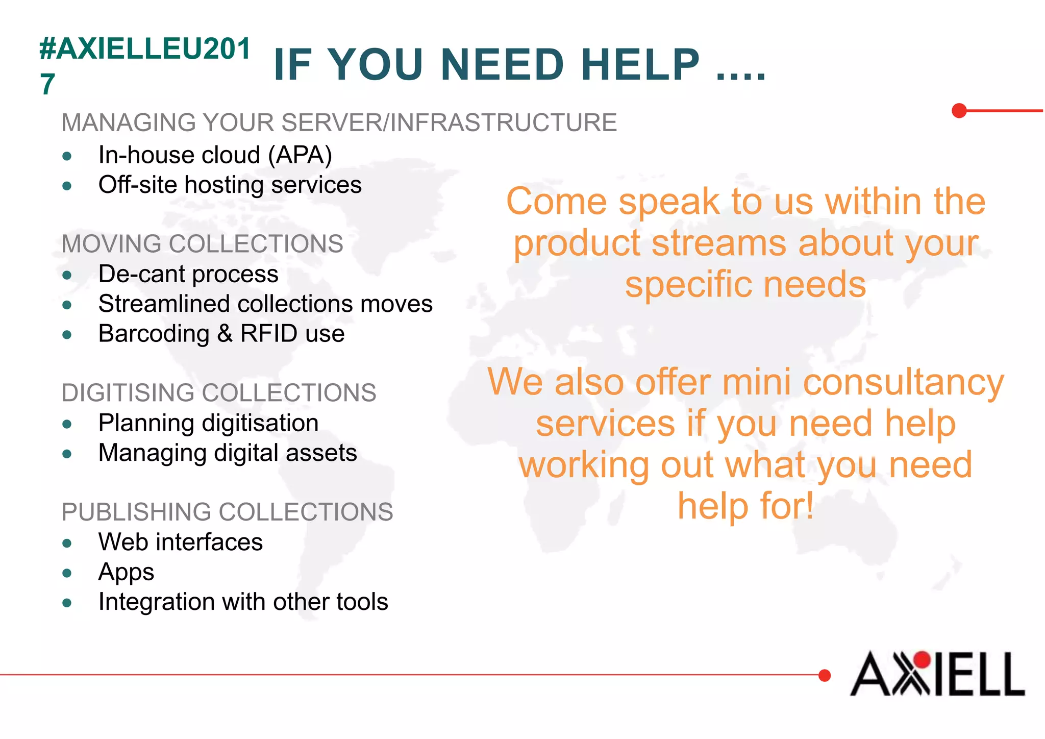 Axiell Development Roadmap | PPTX